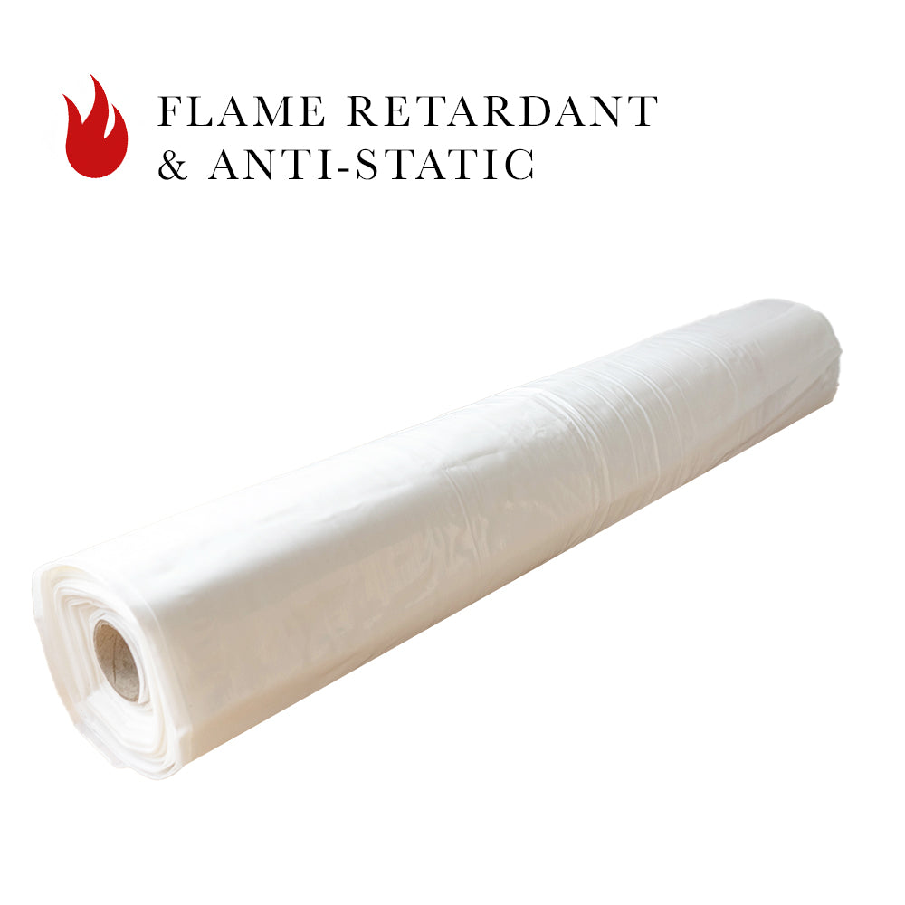 Flame Retardant Dust Protection Poly Sheeting - PadNProtect — Pad-N-Protect