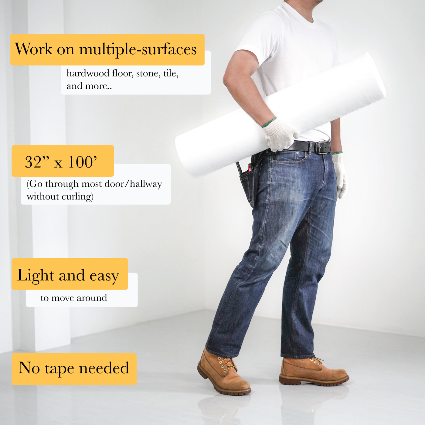 Pad 'N Protect - Surface and Floor Protection — Pad-N-Protect